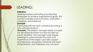 Management and Functions of Management in business and management. | PPT