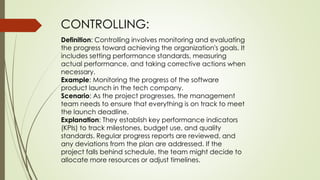Management and Functions of Management in business and management. | PPT