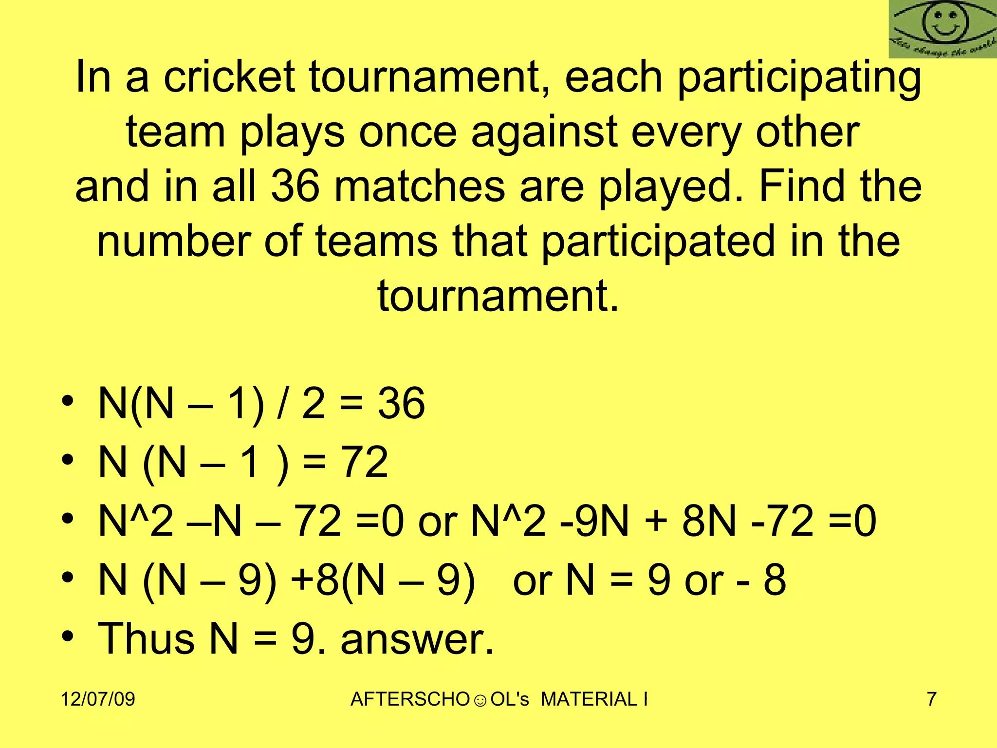 Game Theory & Linear Programming | PPS | Educational Assessment | Education