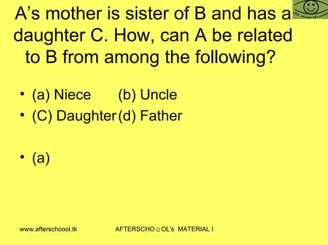 Management Aptitude Test 8 Nov Ii | PPT