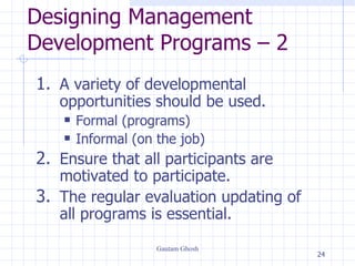 Management Development | PPT