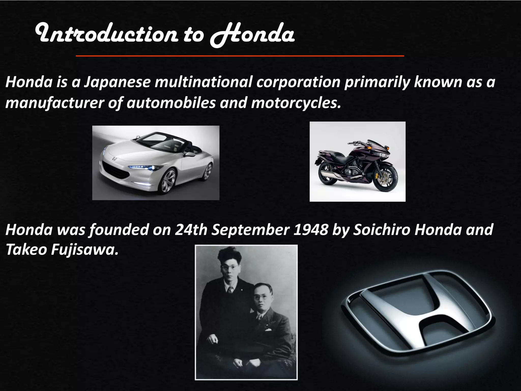 Honda Management and Organization | PDF