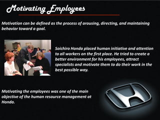 Honda Management and Organization | PDF