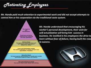 Honda Management and Organization | PDF
