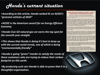 Honda Management and Organization | PDF