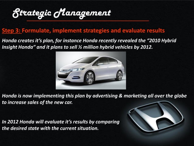 Honda Management and Organization | PDF