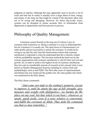 Management In Islam | PDF