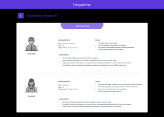 Management Information System UX Case study | PDF
