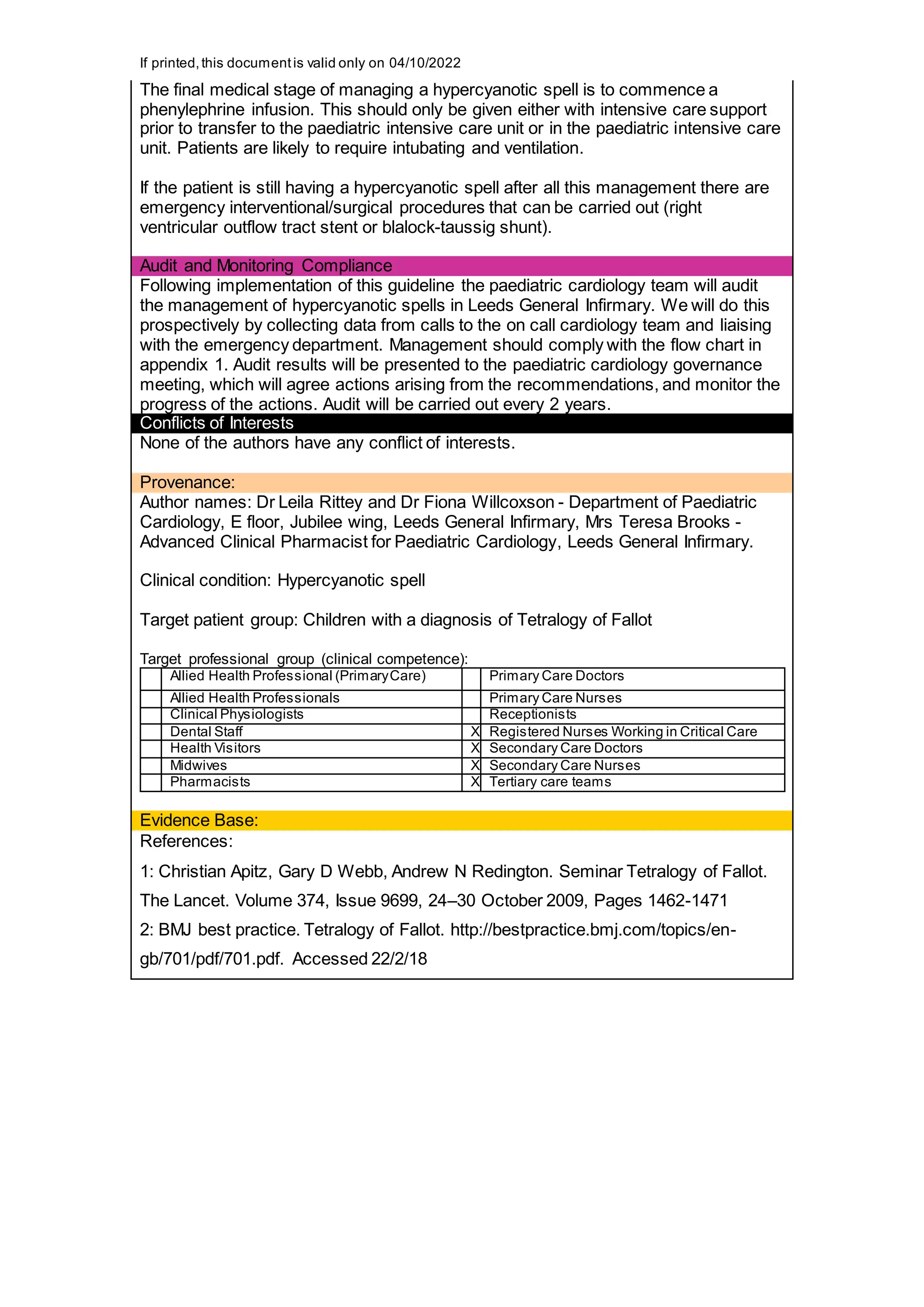 Management-of-a-hypercyanotic-spell-Tetralogy-of-Fallot.doc
