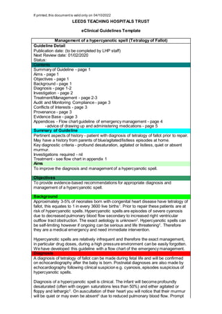 Management-of-a-hypercyanotic-spell-Tetralogy-of-Fallot.doc