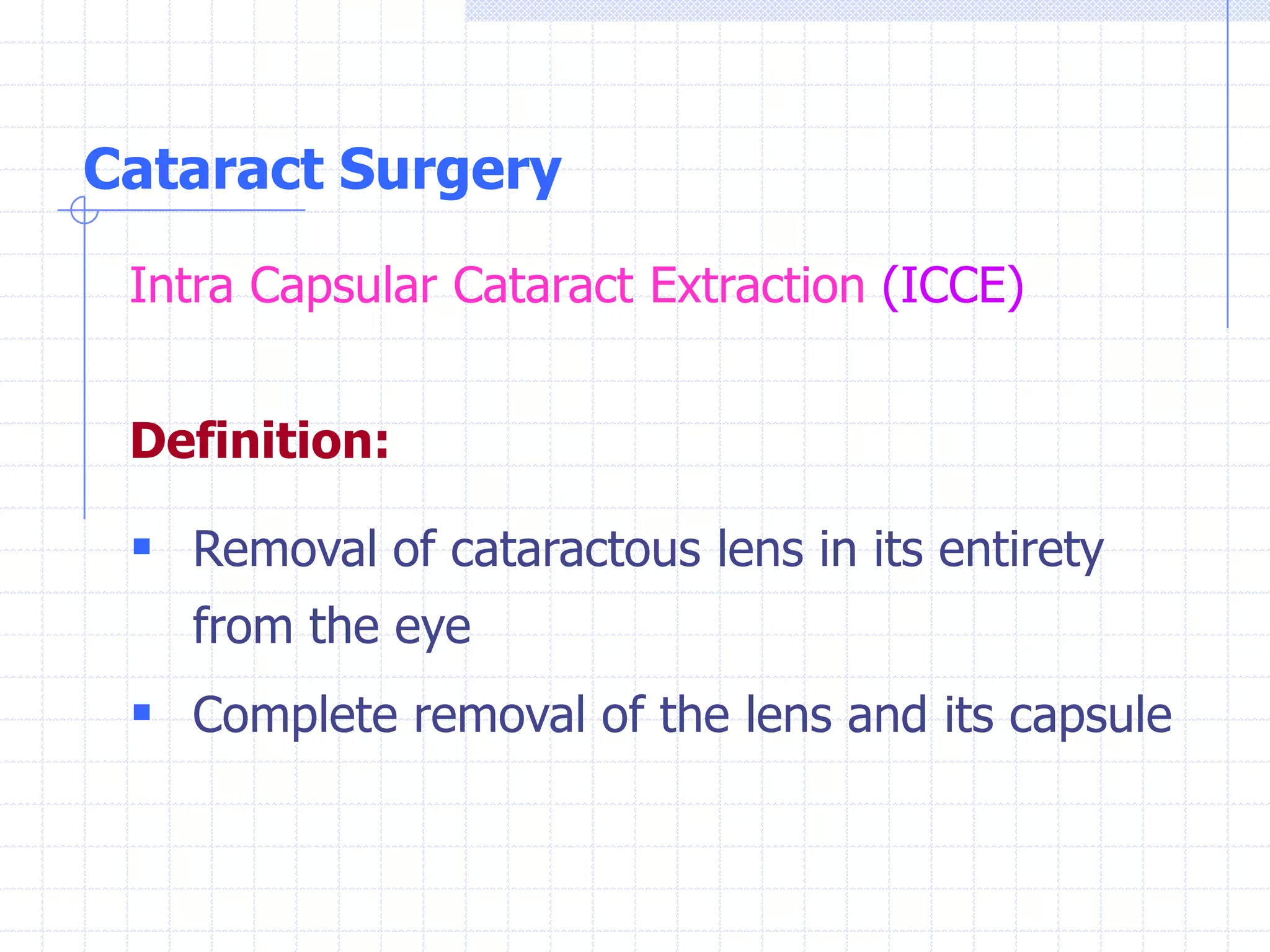 Management of adult cataract II.ppt