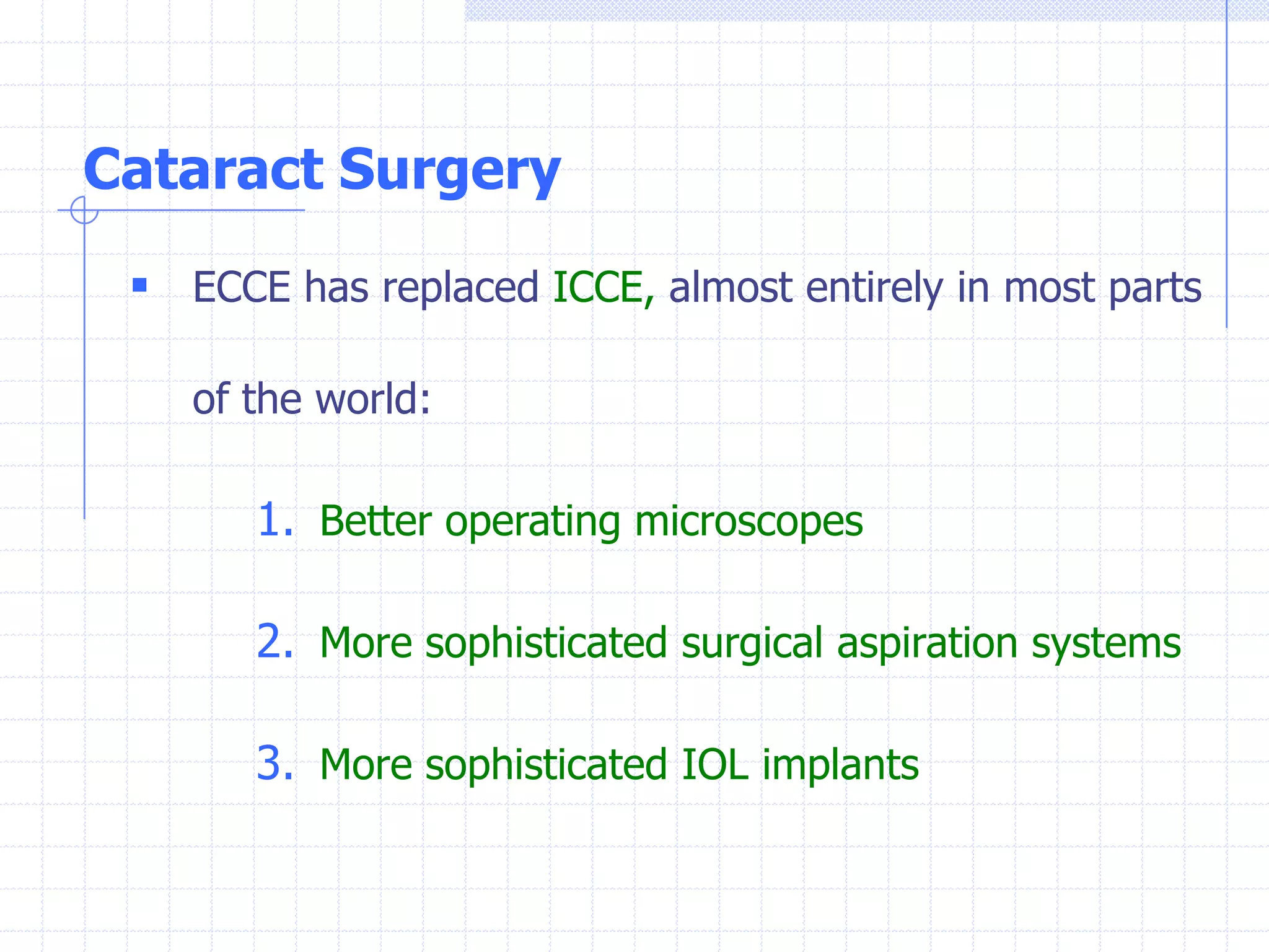 Management of adult cataract II.ppt