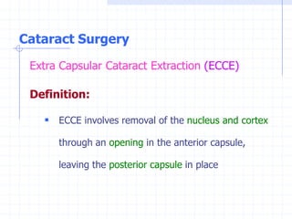 Management of adult cataract II.ppt