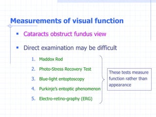 Management of adult cataract II.ppt