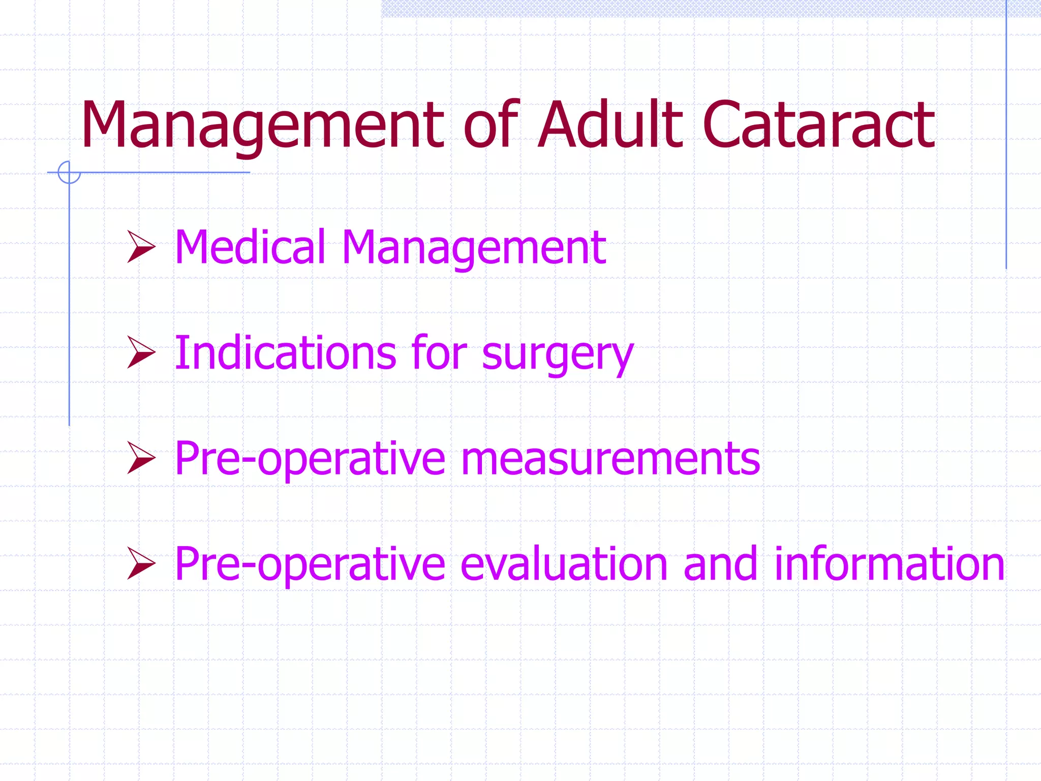 Management of adult cataract I.ppt