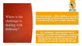Management of diabesity State of the art 2018 | PDF