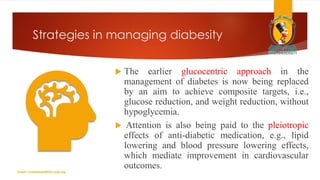 Management of diabesity State of the art 2018 | PDF
