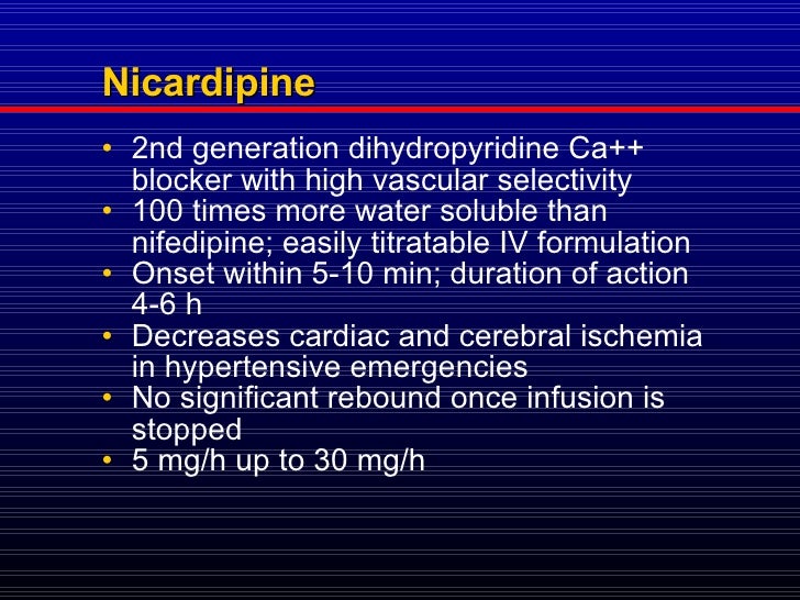 Management of Hypertension in Critical Illness