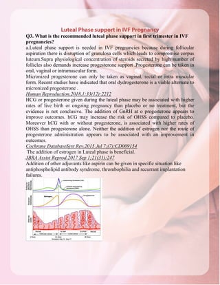 Management of IVF Pregnancy | PDF