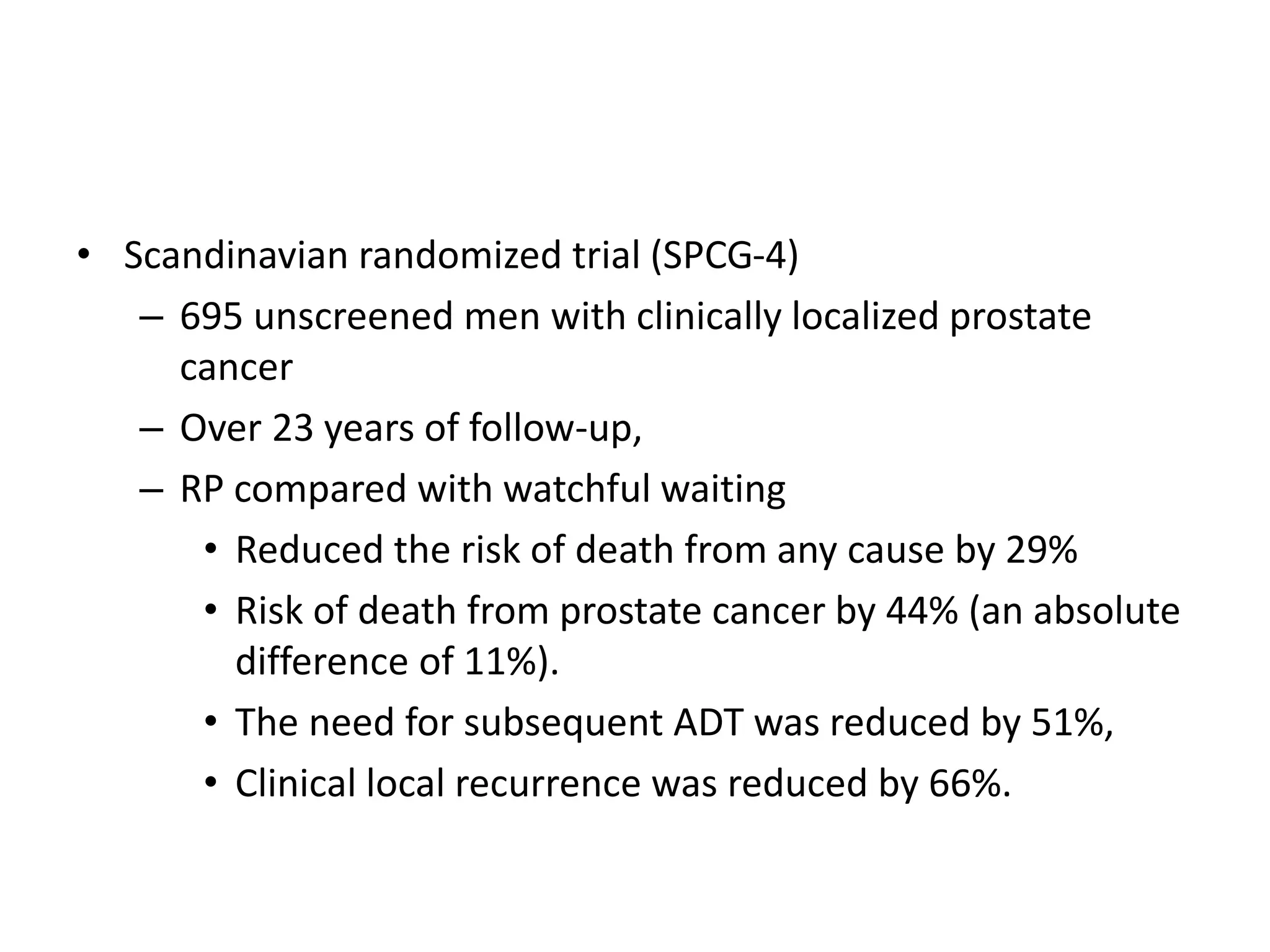Management of prostate cancer | PPTX