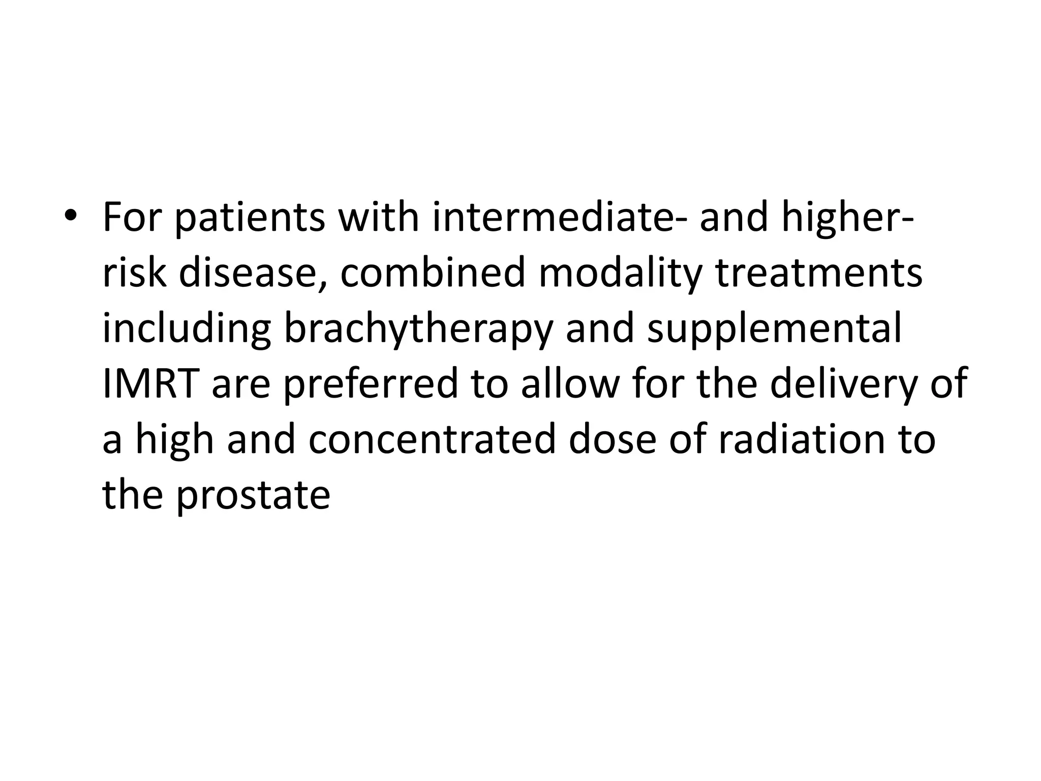 Management of prostate cancer | PPTX