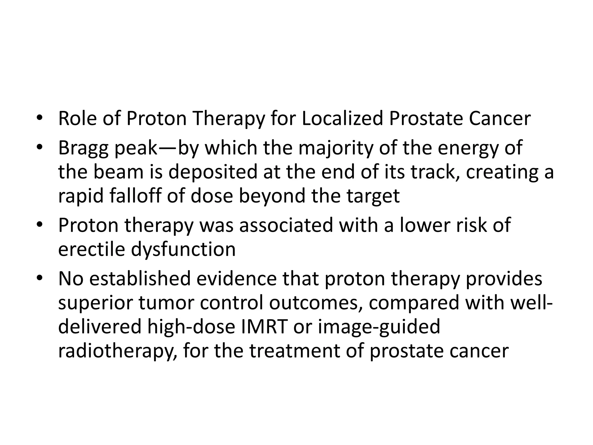 Management of prostate cancer | PPTX