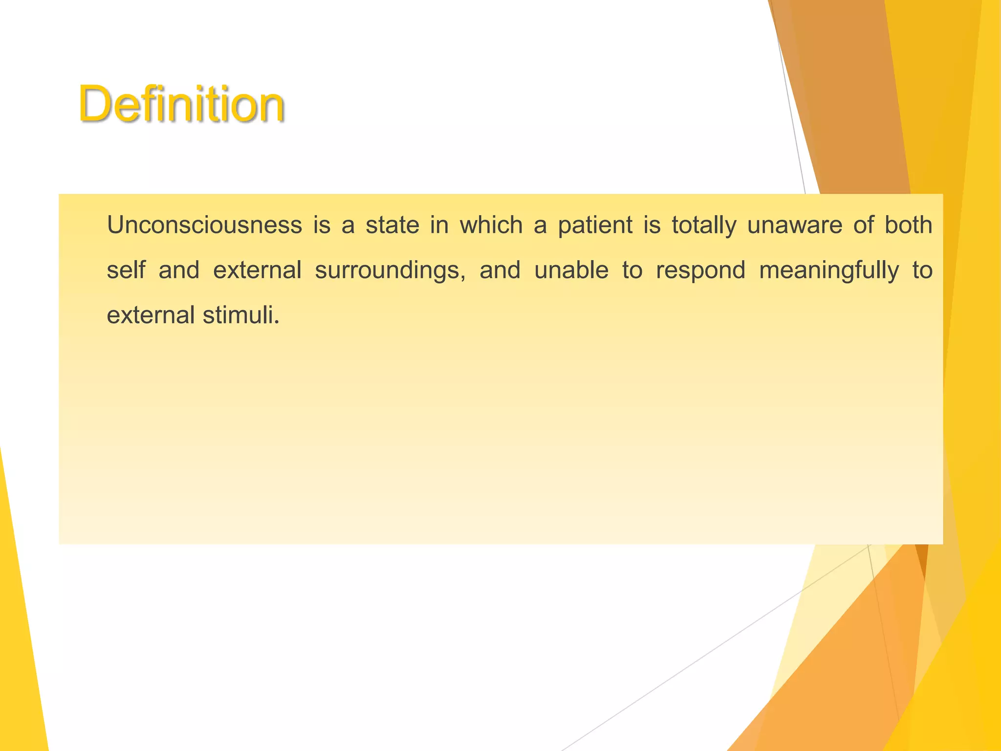 Management of-unconscious-patient | PPTX