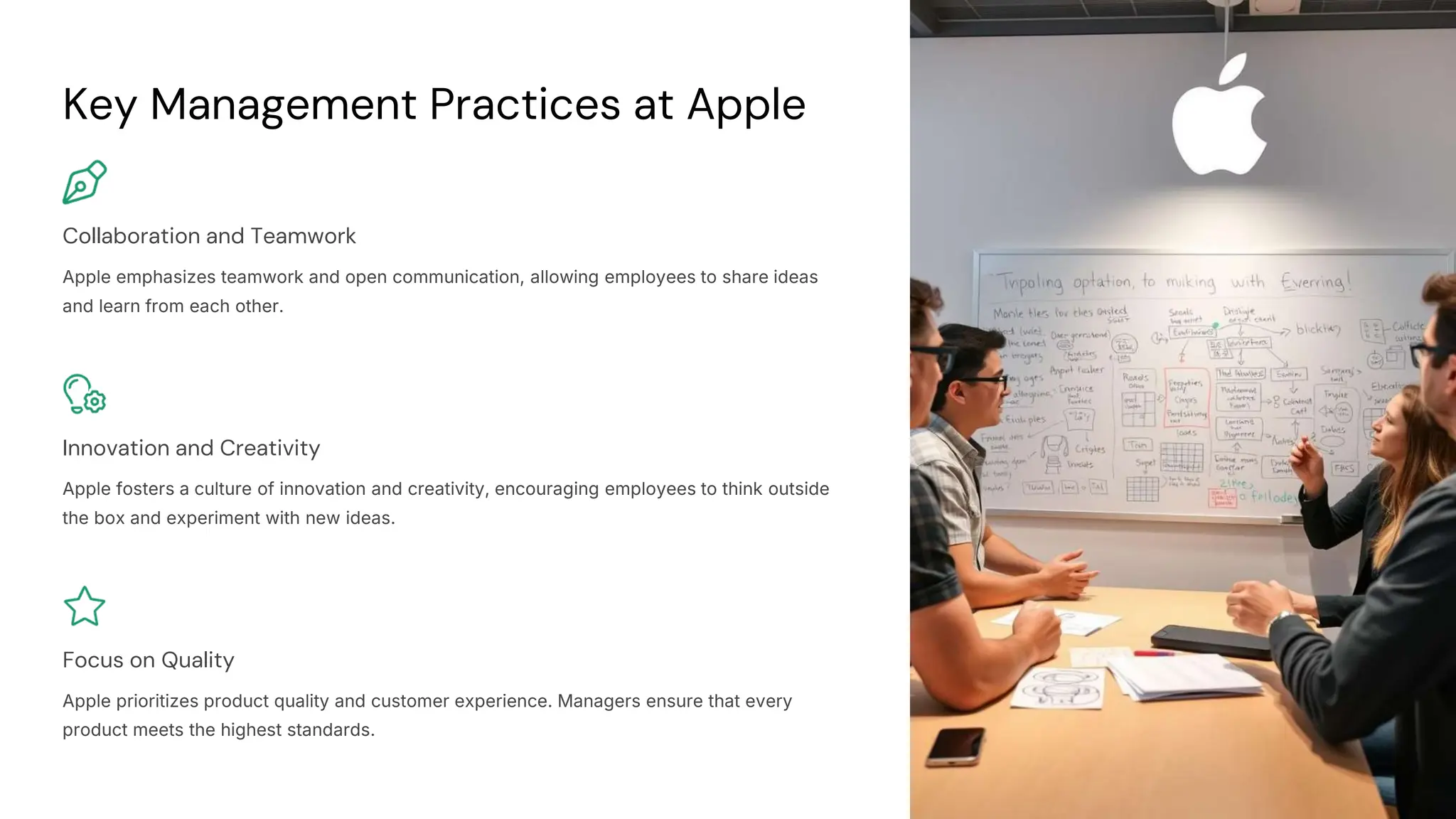 Management-Practices-at-Apple.pdf. (Education) | PPT