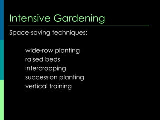 Management succession, interplanting | PPT