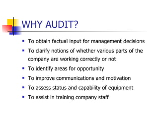 Management System Audits | PPT