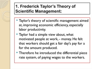 Management-theories-powerpontpresentationpptx | PPTX | Business ...