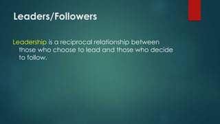 Management vs Leadership | PPTX