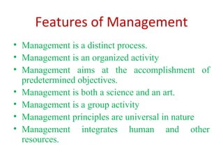 Nature of Management | PPT