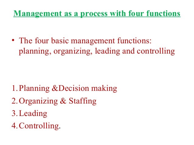 Nature of Management