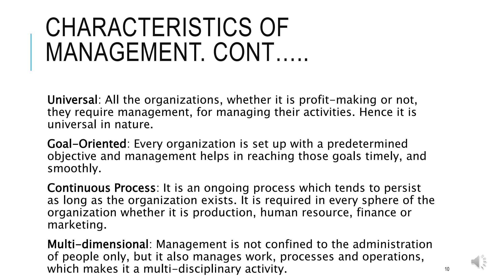 Introduction to Management | PPT