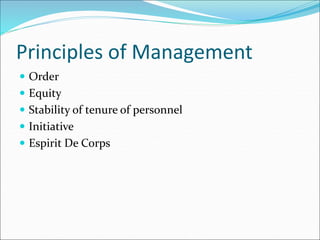 Management principle and practice - introduction to management | PPT