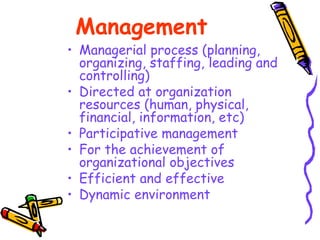 Management | PPT