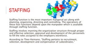 Functions of Management | PPTX