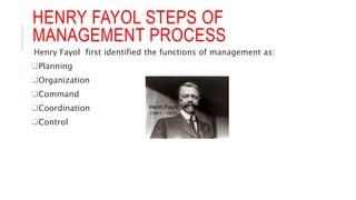 Functions of Management | PPTX