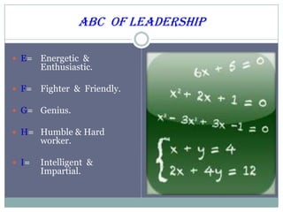 Management abc | PPTX