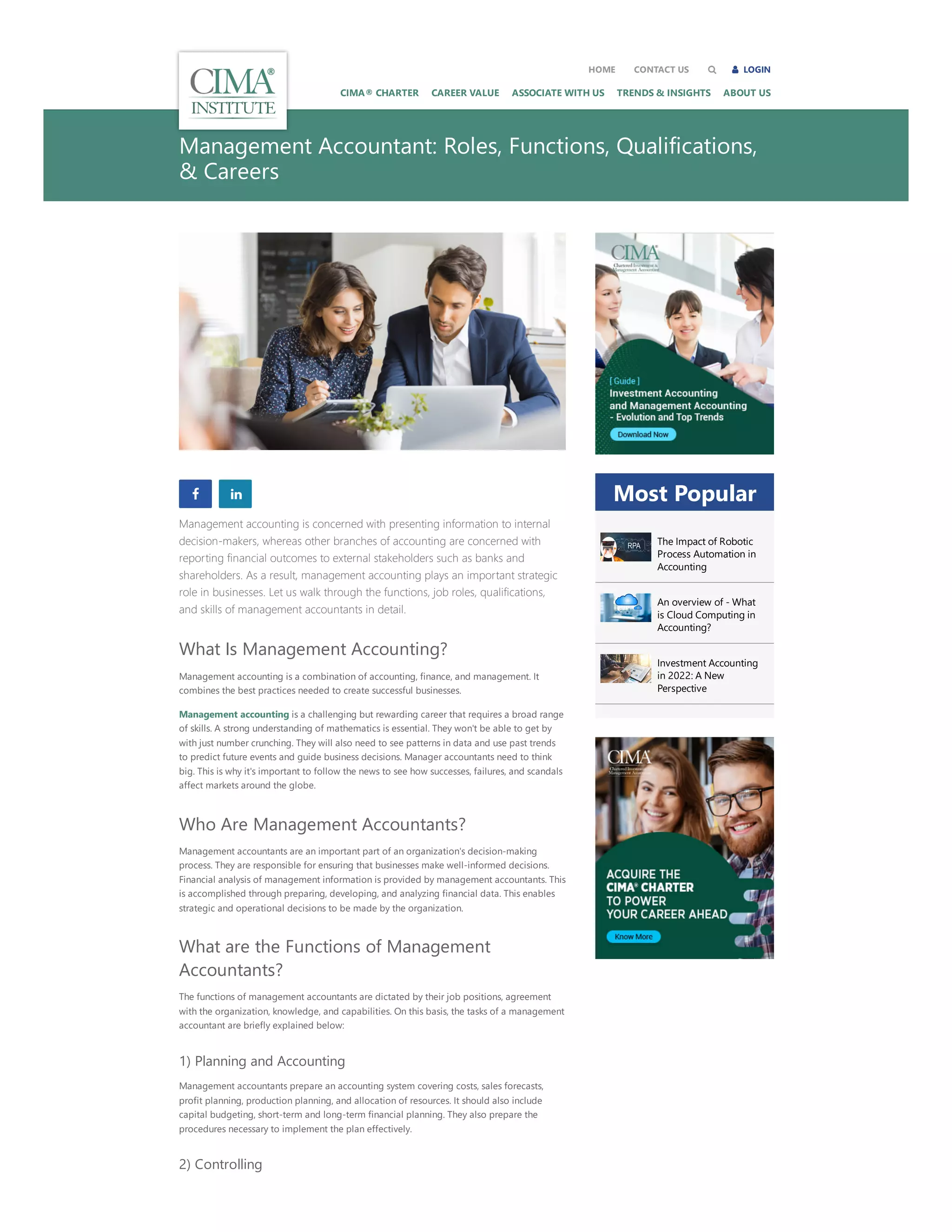 Management Accountant Roles, Functions, Qualifications, & Careers.pdf