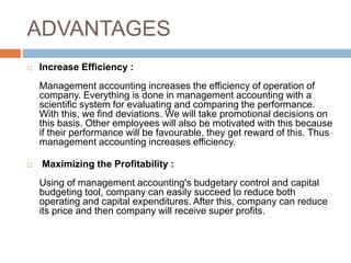 INTRODUCTION TO MANAGEMENT ACCOUNTING | PPTX