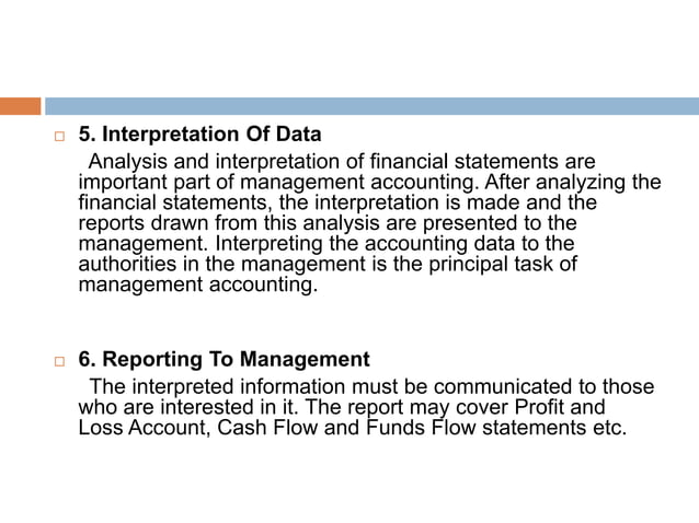 INTRODUCTION TO MANAGEMENT ACCOUNTING | PPTX