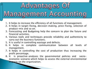 Management accounting | PPTX