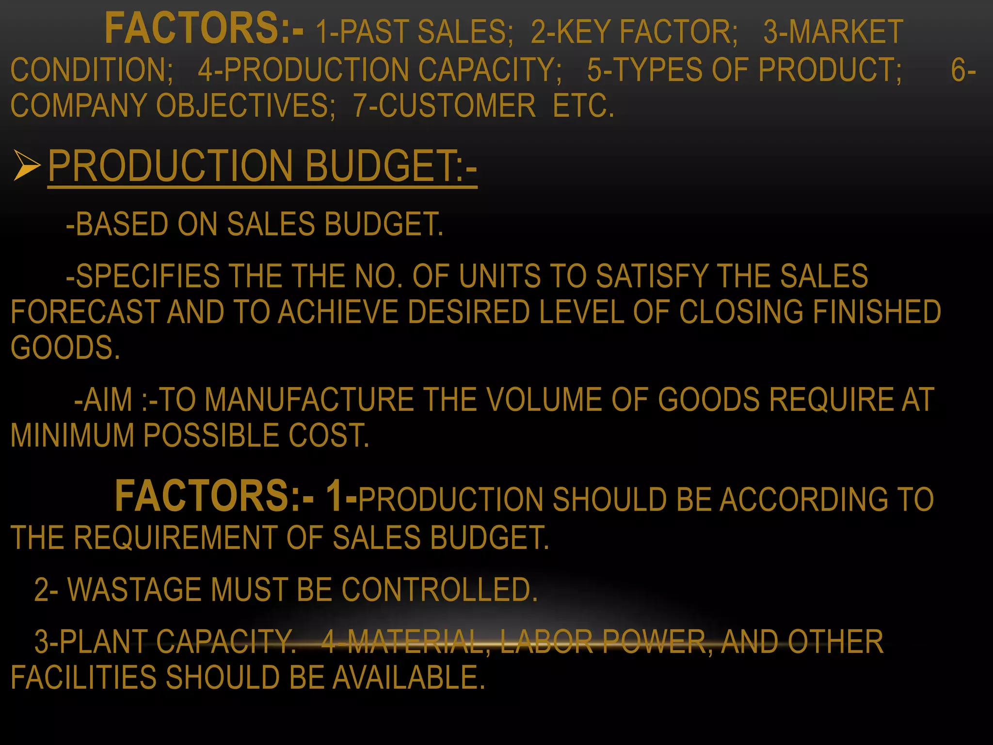 Management accounting TYPES OF BUDGET | PPTX