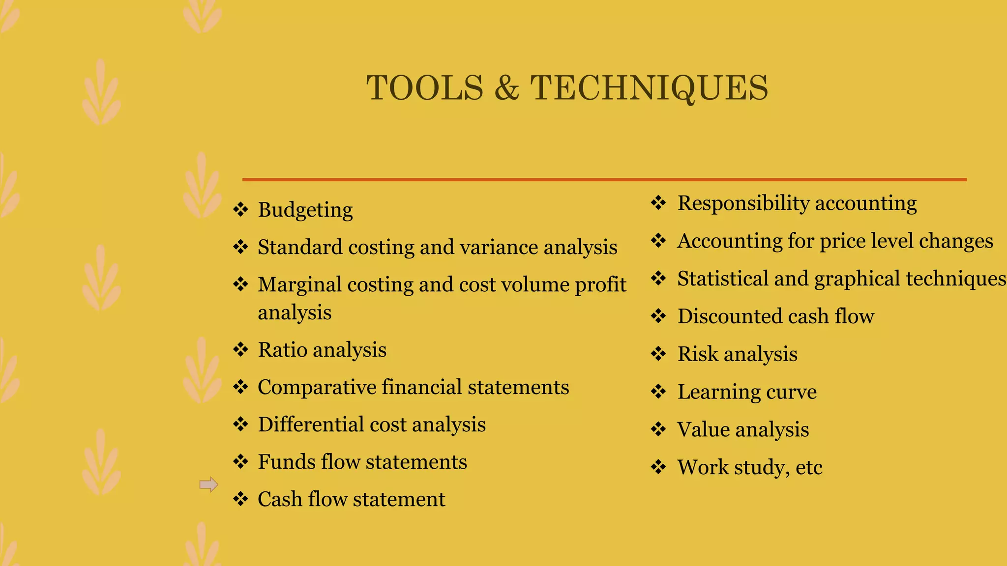 Management accounting | PPTX