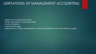 Management accounting | PPTX