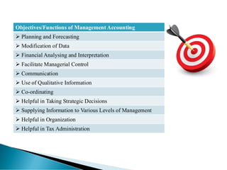 Management Accounting - Functions, Characteristics, Objectives ...