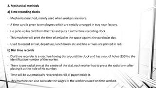 time keeping time booking | PPTX