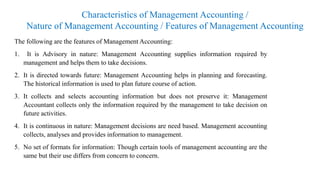 Management accounting Intoduction | PPTX